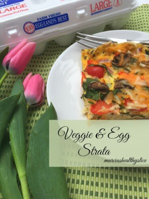 Spring Veggie & Egg Strata