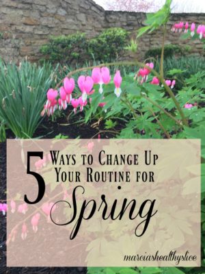 5 Ways to Change Up Your Routine for Spring + Giveaway - The Healthy Slice